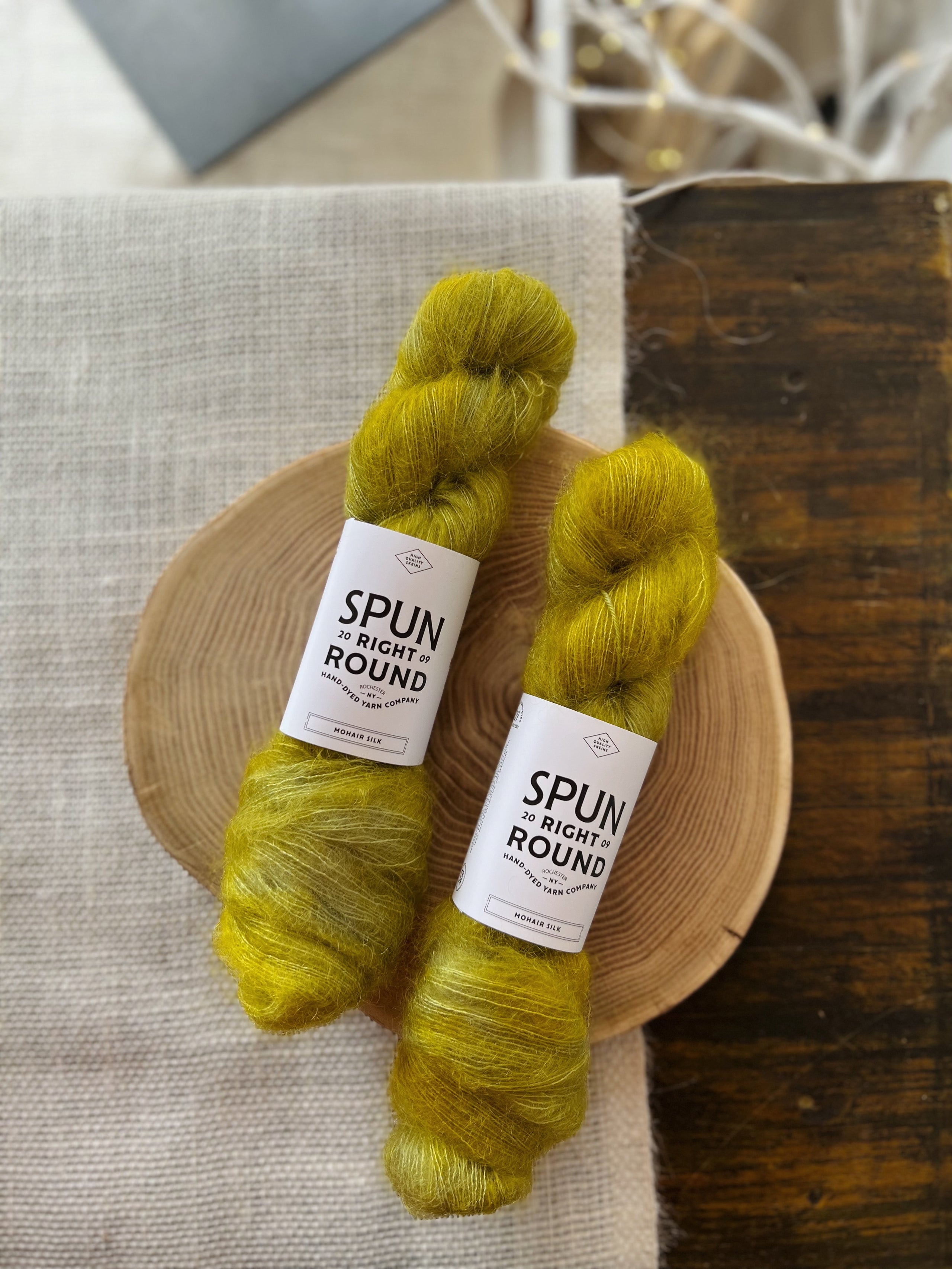 Spun Right Round Mohair Silk | My Site
